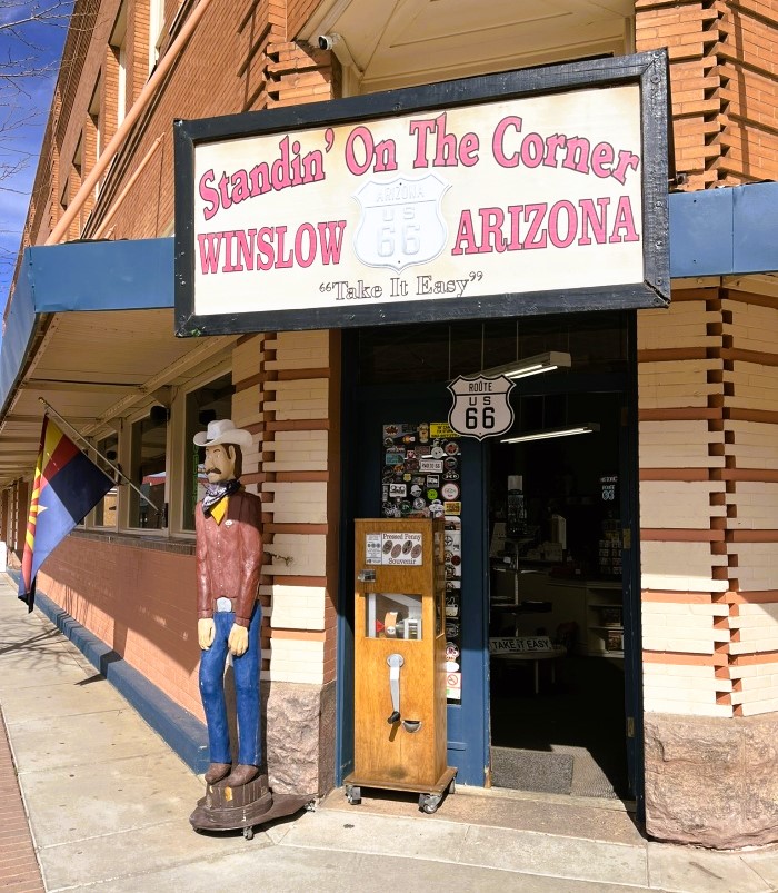 Winslow, AZ: "Standing on the corner"... 5 fine things to see! - Small ...